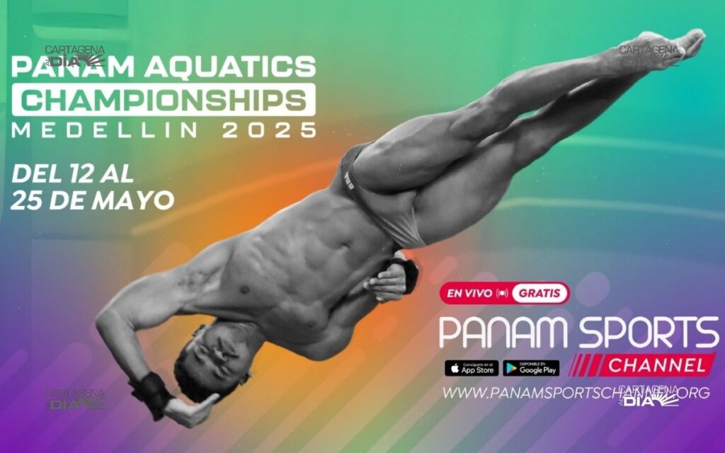 Panam Sports transmitirá en vivo el PanAm Aquatics Championships desde ...